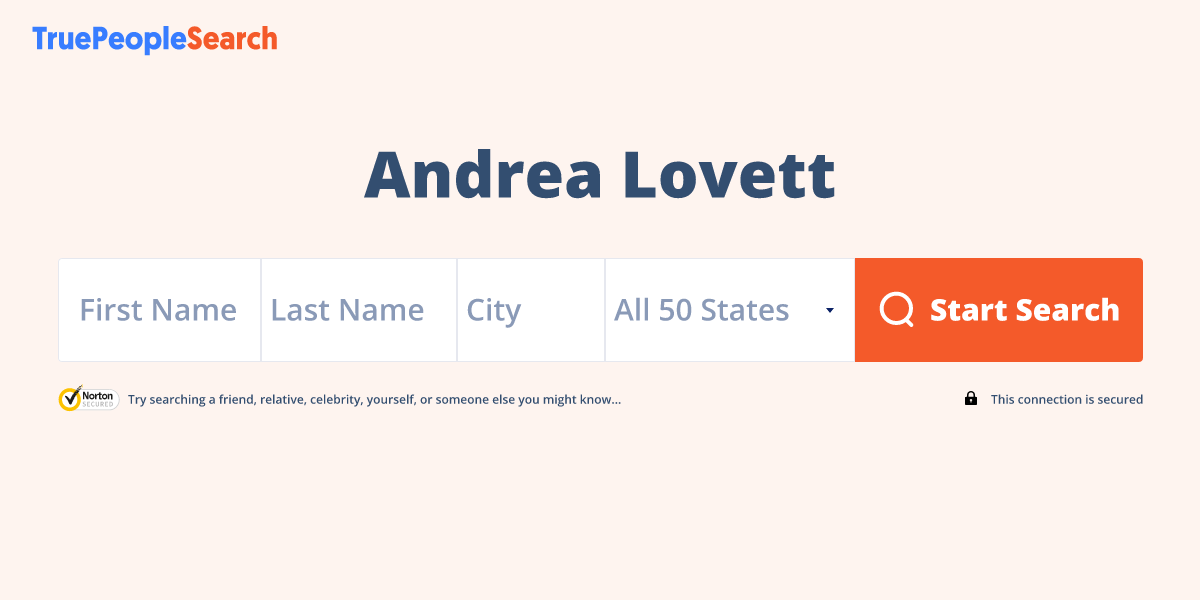 Andrea Lovett: Number, Email, Facebook, Instagram and More