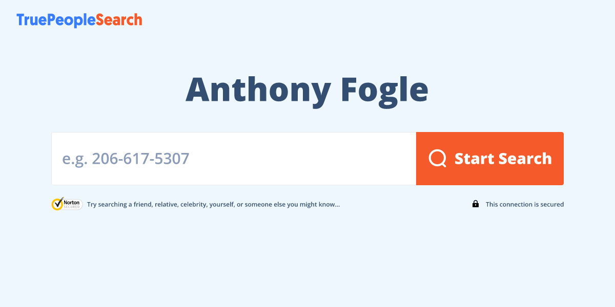 Anthony Fogle Phone Number, Address, Email & More - TruePeopleSearch.net