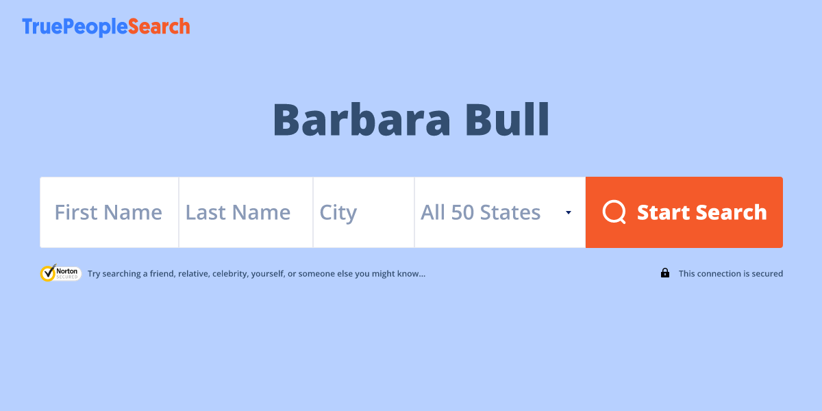 Barbara Bull Phone Number, Address, Email & More - TruePeopleSearch.net