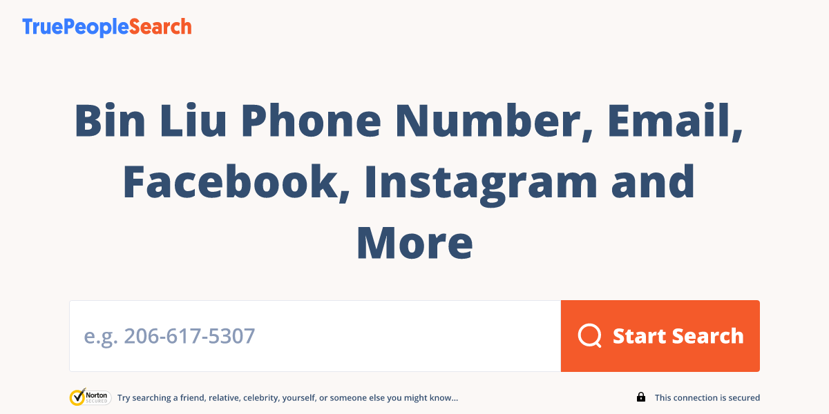 Bin Liu: Number, Email, Facebook, Instagram and More