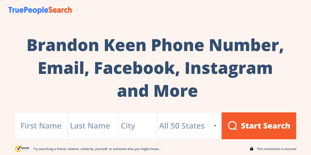 Brandon Keen: Number, Email, Facebook, Instagram and More