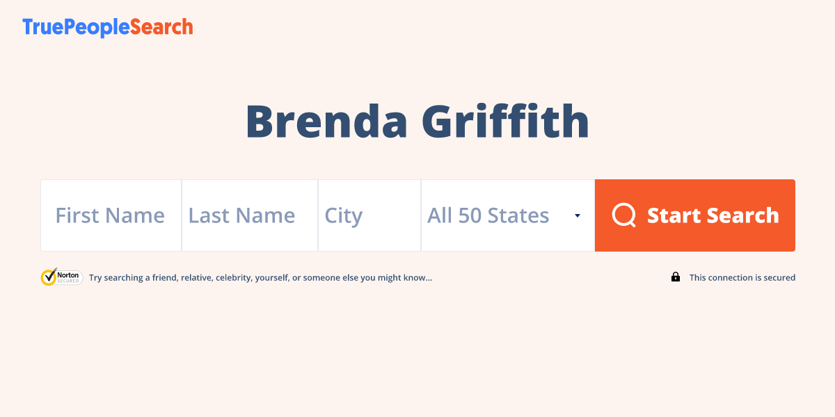 Brenda Griffith Phone Number, Address, Email & More - TruePeopleSearch.net