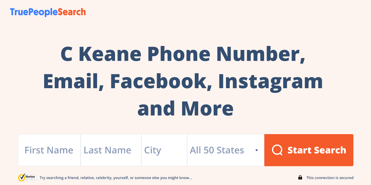 C Keane: Number, Email, Facebook, Instagram and More