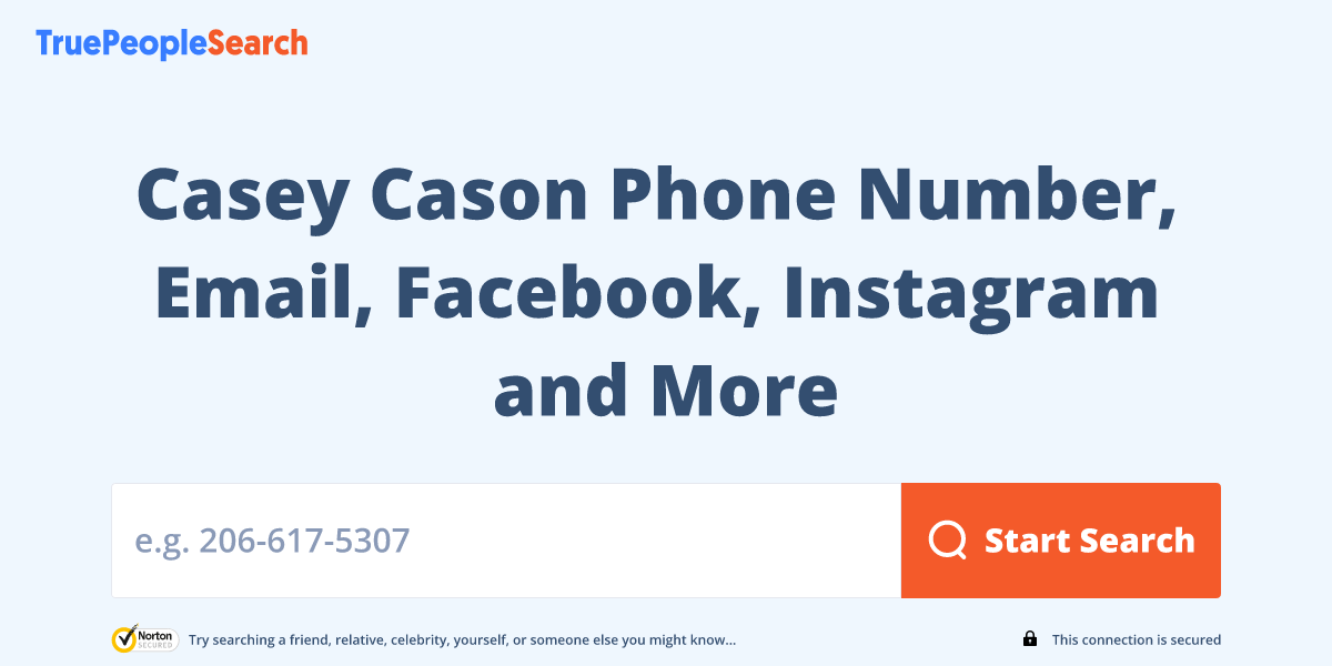 Casey Cason: Number, Email, Facebook, Instagram and More