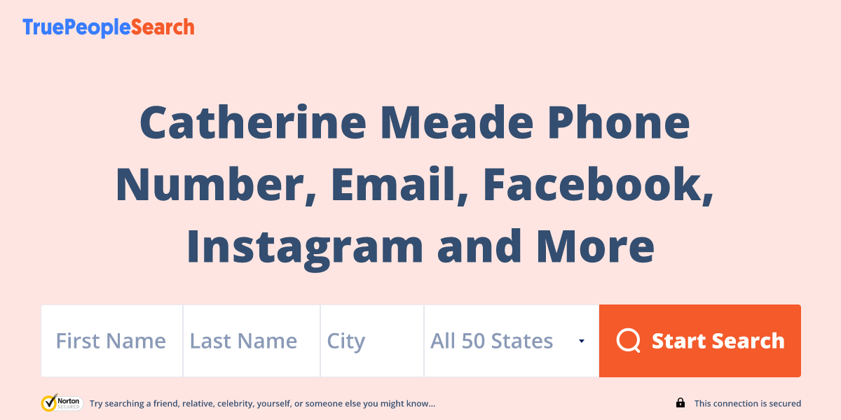 Catherine Meade: Number, Email, Facebook, Instagram and More