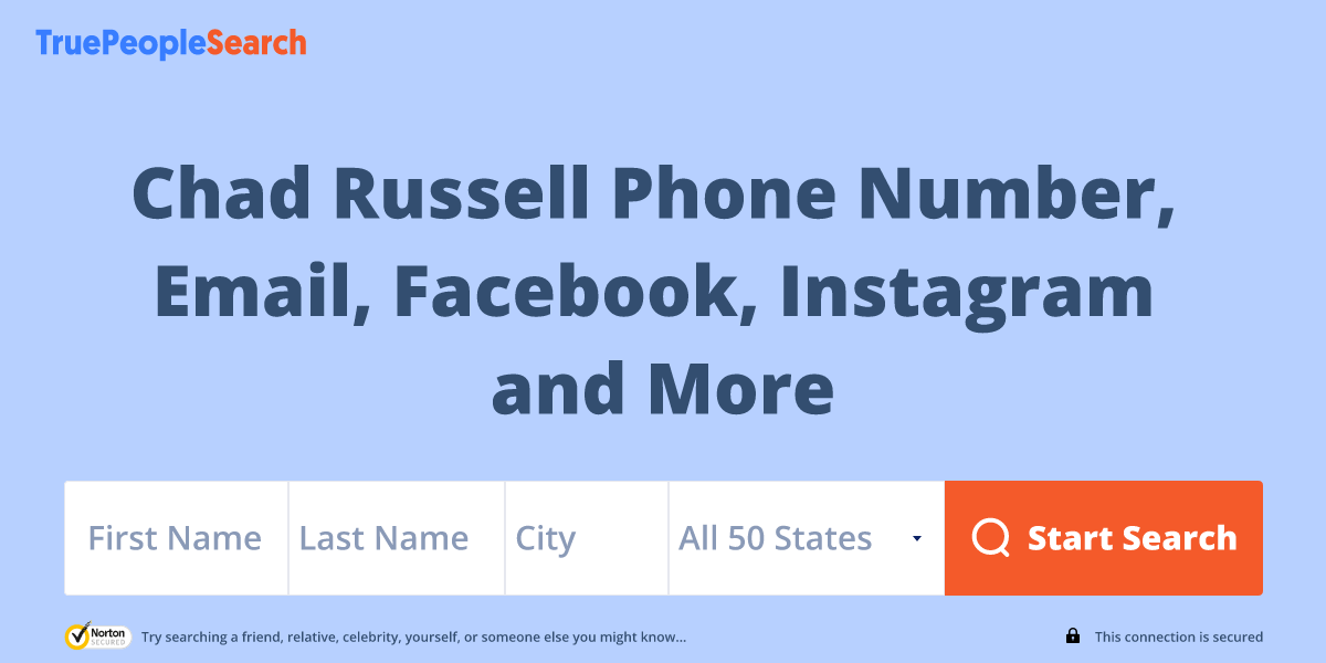 Chad Russell: Number, Email, Facebook, Instagram and More