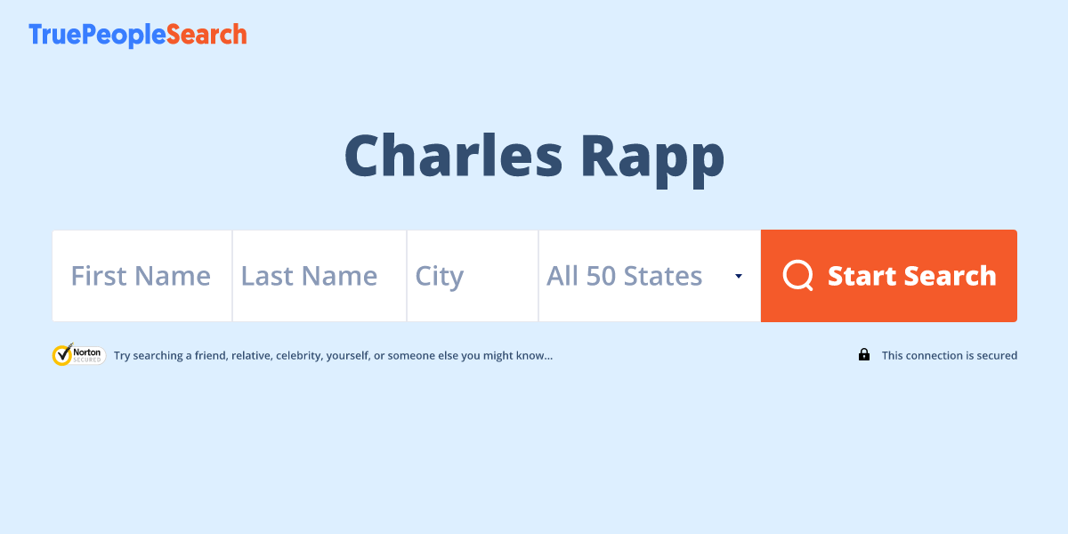 Charles Rapp Phone Number, Address, Email & More - TruePeopleSearch.net