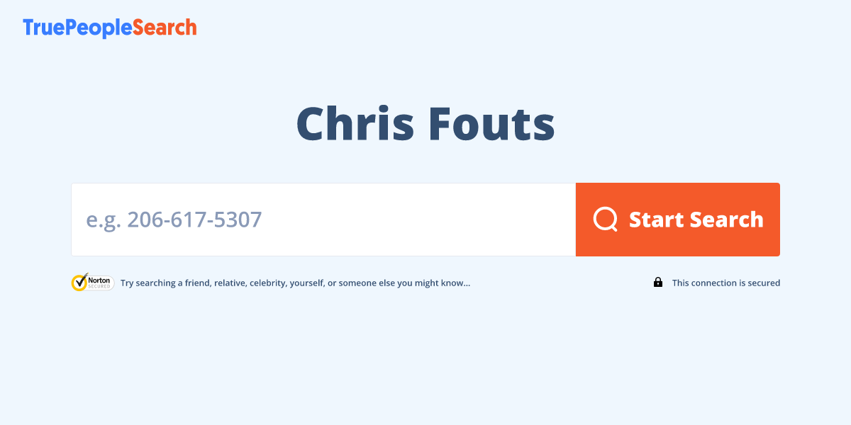 Chris Fouts: Number, Email, Facebook, Instagram and More