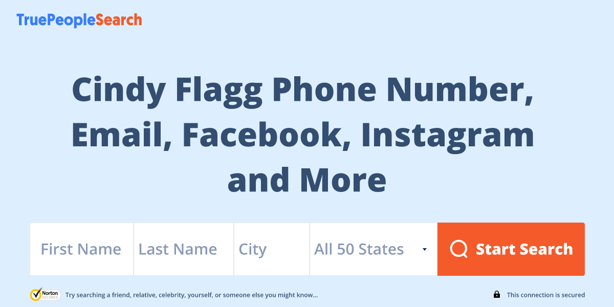 Cindy Flagg: Number, Email, Facebook, Instagram and More