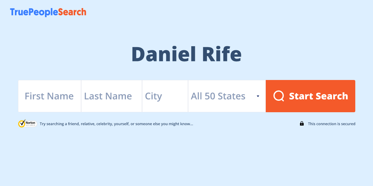 Daniel Rife Phone Number, Address, Email & More - TruePeopleSearch.net