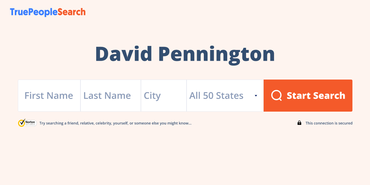 David Pennington Phone Number, Address, Email & More - TruePeopleSearch.net