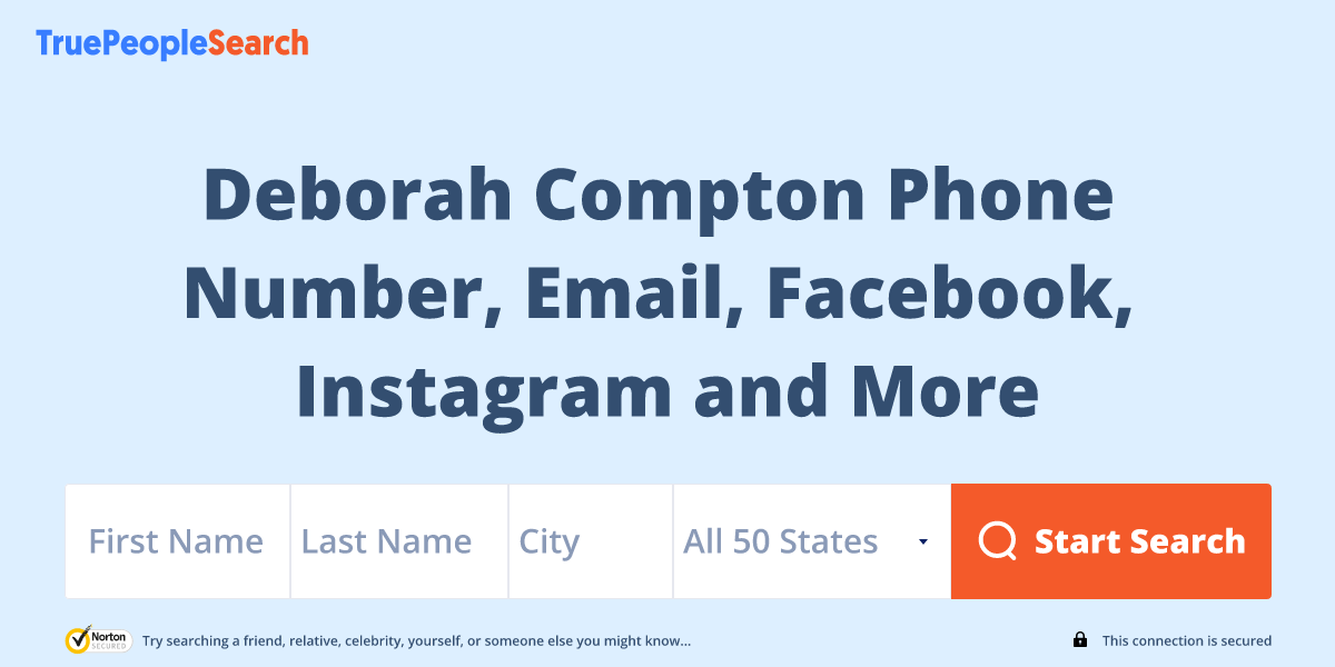 Deborah Compton: Number, Email, Facebook, Instagram and More