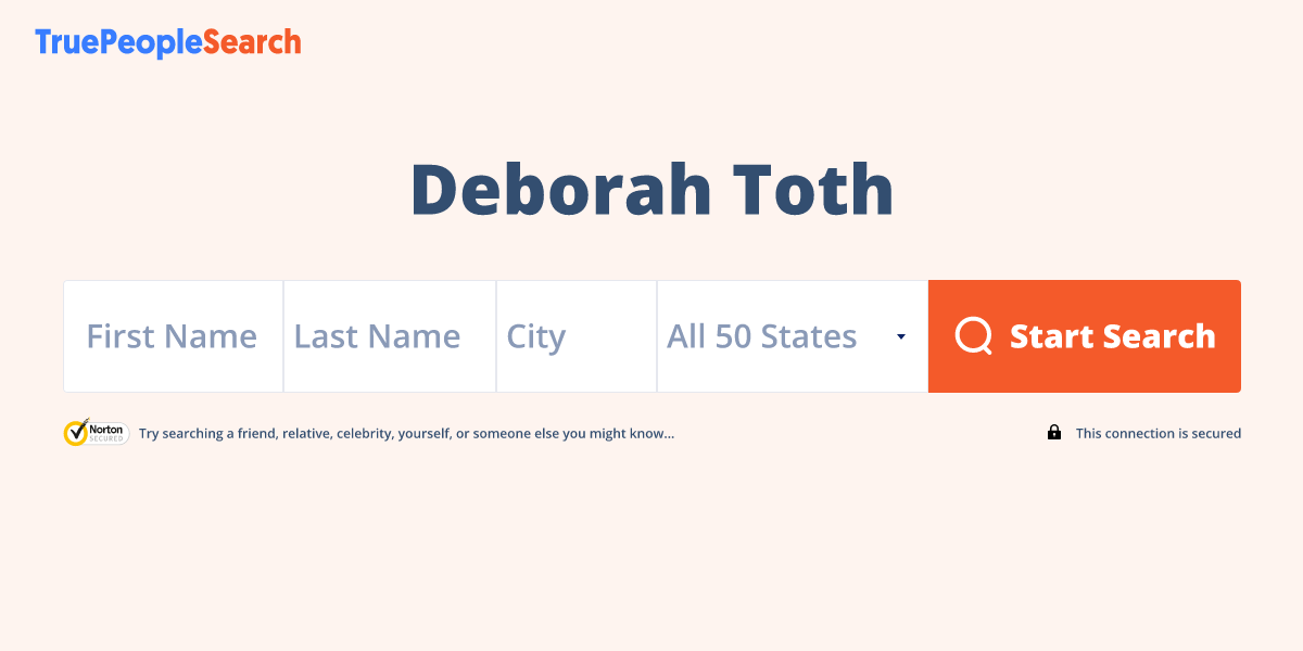 Deborah Toth Phone Number, Address, Email & More - TruePeopleSearch.net