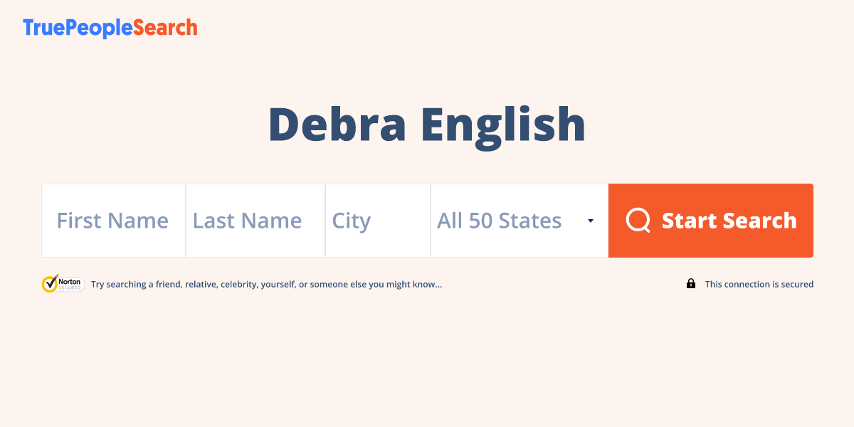 Debra English: Number, Email, Facebook, Instagram and More