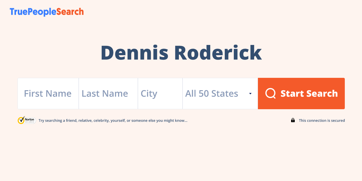Dennis Roderick: Number, Email, Facebook, Instagram and More