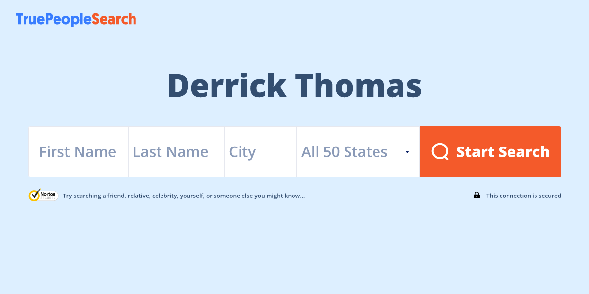 Derrick Thomas: Number, Email, Facebook, Instagram and More