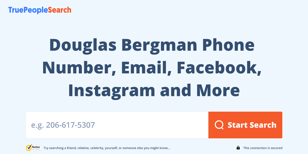 Douglas Bergman: Number, Email, Facebook, Instagram and More