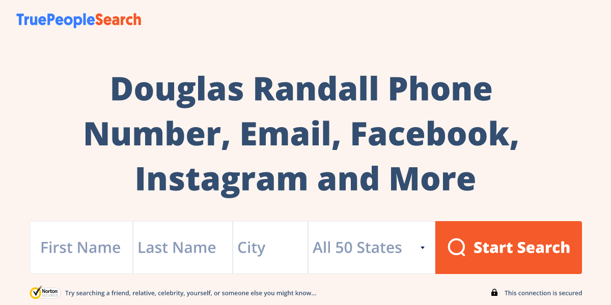 Douglas Randall: Number, Email, Facebook, Instagram and More