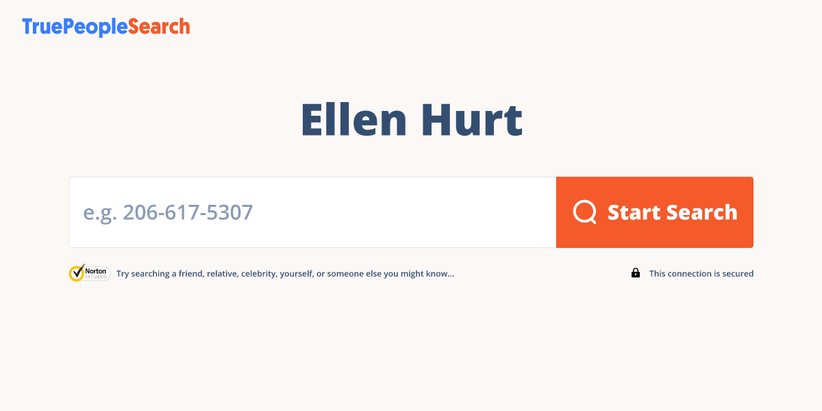 Ellen Hurt Phone Number, Address, Email & More - TruePeopleSearch.net