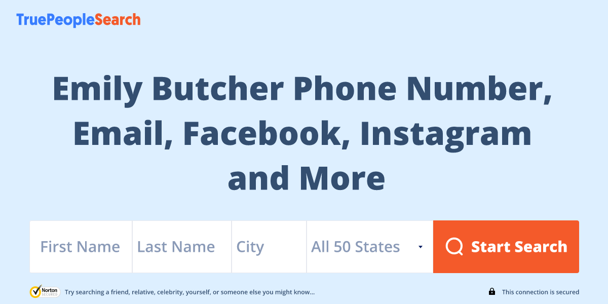 Emily Butcher: Number, Email, Facebook, Instagram and More