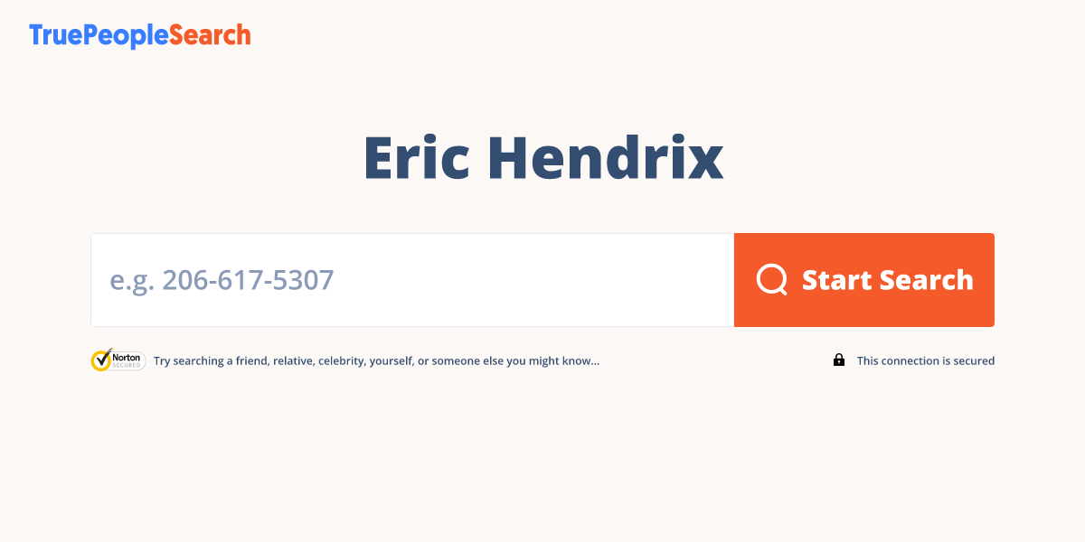 Eric Hendrix Phone Number, Address, Email & More - TruePeopleSearch.net
