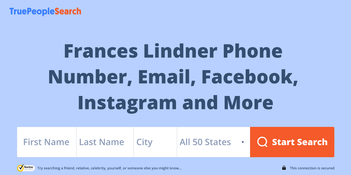 Frances Lindner: Number, Email, Facebook, Instagram and More