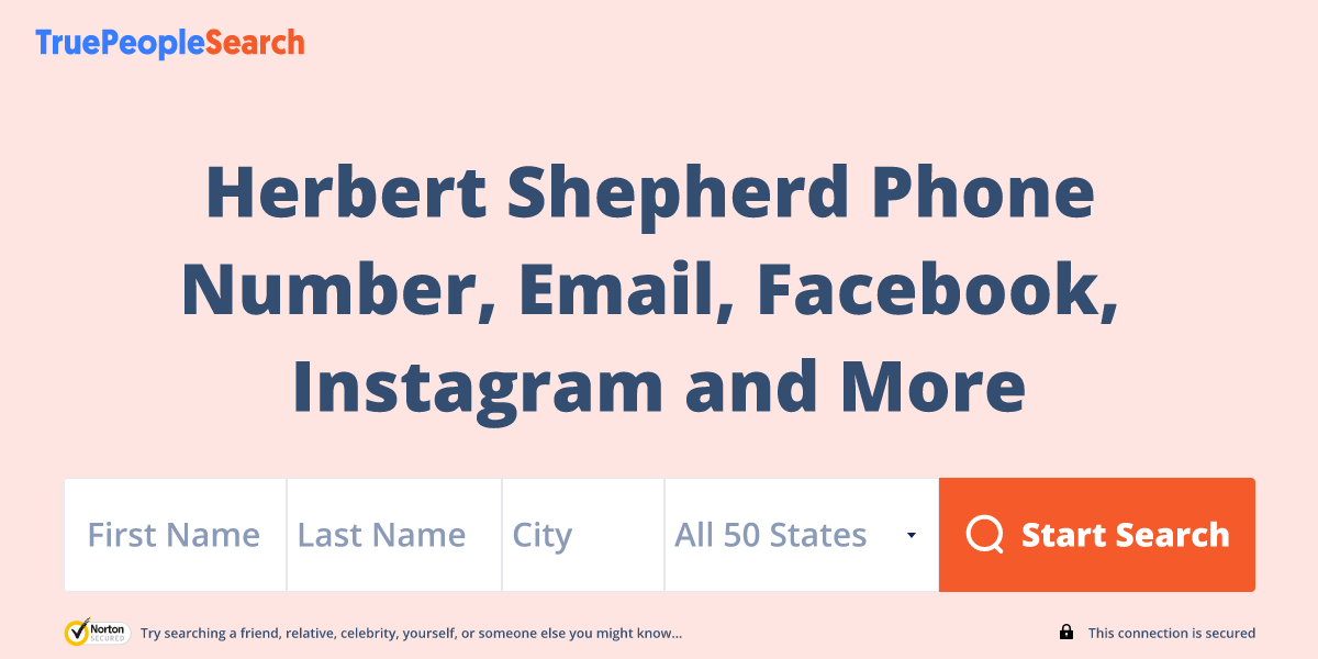 Herbert Shepherd: Number, Email, Facebook, Instagram and More