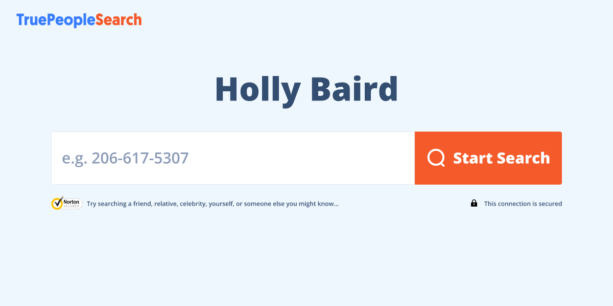 Holly Baird Phone Number, Address, Email & More - TruePeopleSearch.net