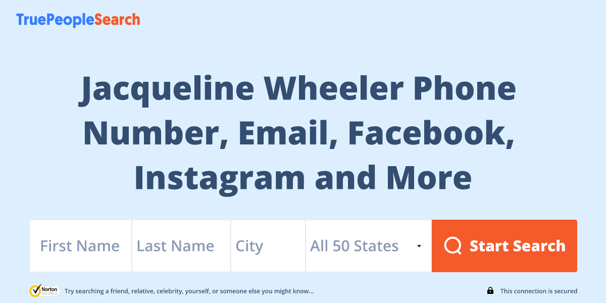 Jacqueline Wheeler: Number, Email, Facebook, Instagram and More