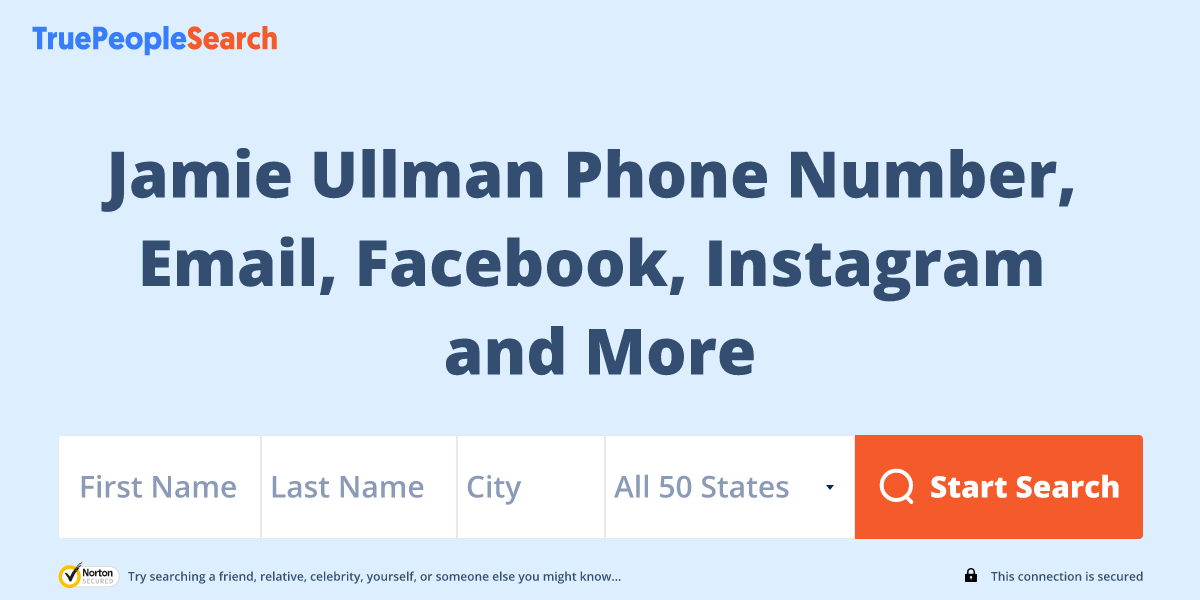 Jamie Ullman Phone Number, Address, Email & More - TruePeopleSearch.net