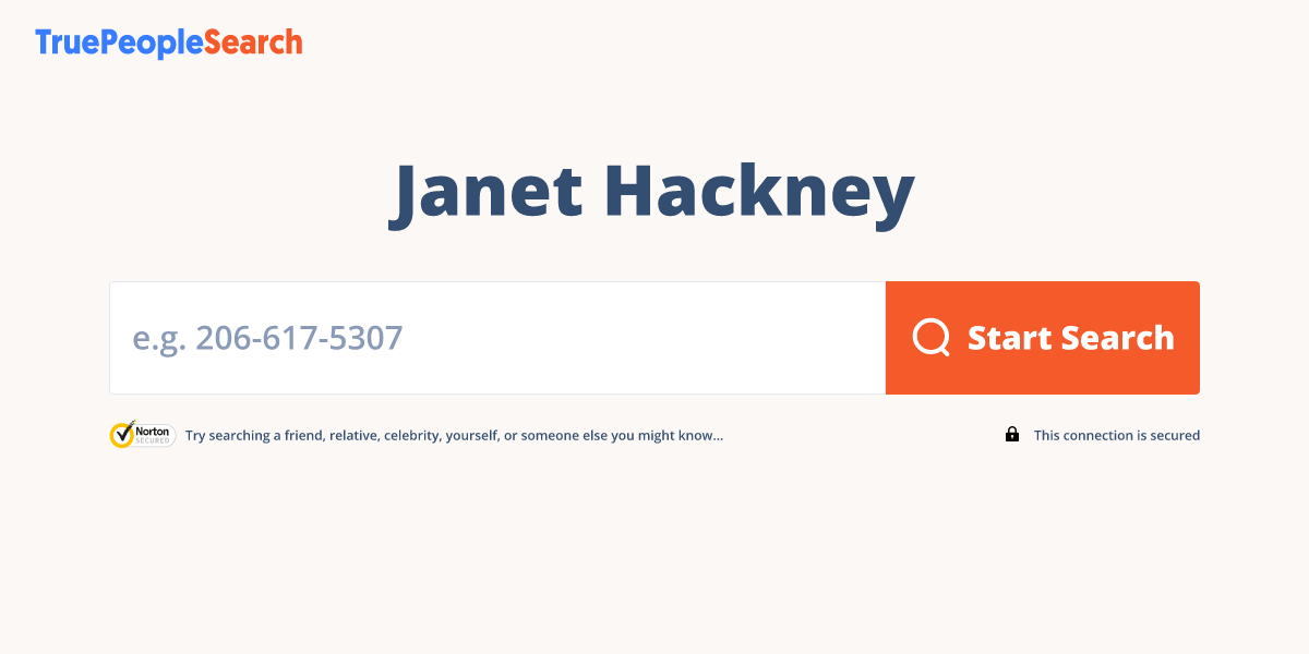 Janet Hackney: Number, Email, Facebook, Instagram and More