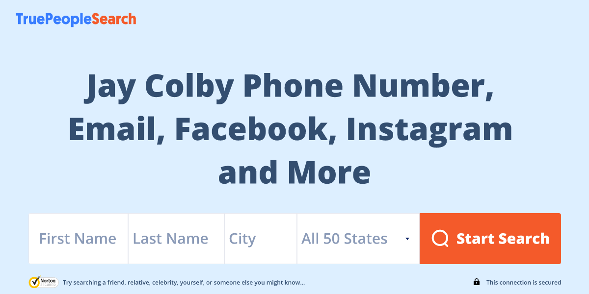 Jay Colby: Number, Email, Facebook, Instagram and More