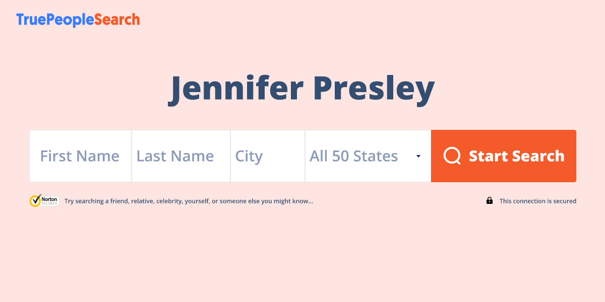 Jennifer Presley Phone Number, Address, Email & More - TruePeopleSearch.net