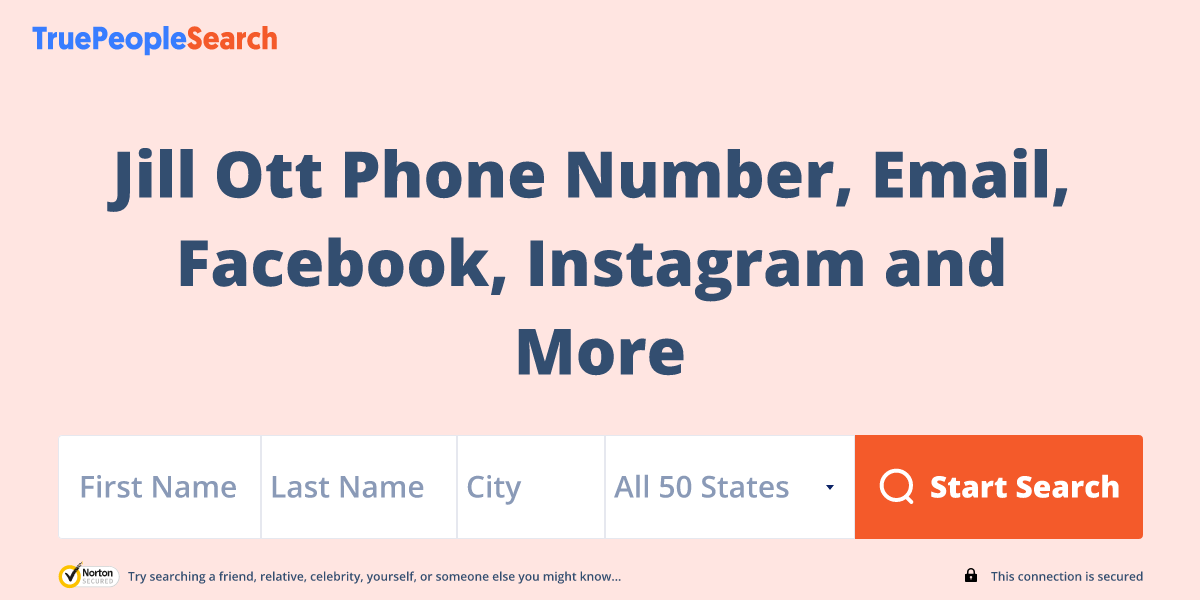 Jill Ott: Number, Email, Facebook, Instagram and More