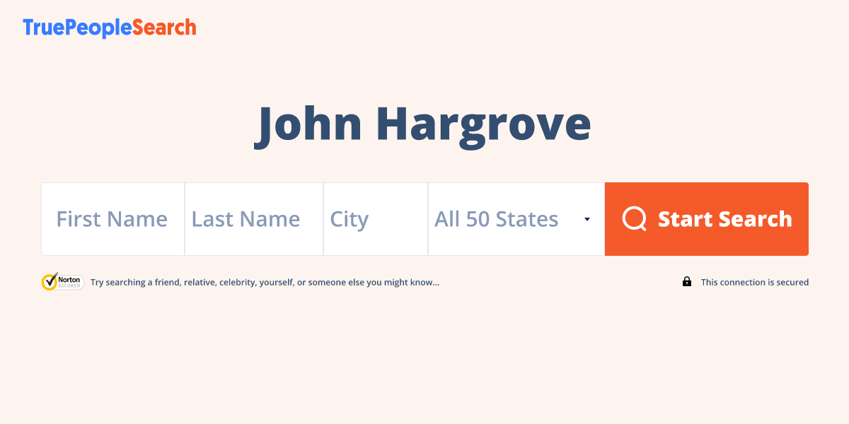 John Hargrove Phone Number, Address, Email & More - TruePeopleSearch.net