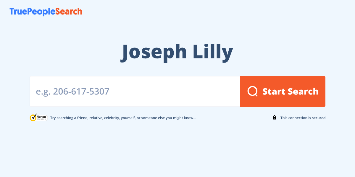 Joseph Lilly Phone Number, Address, Email & More - TruePeopleSearch.net