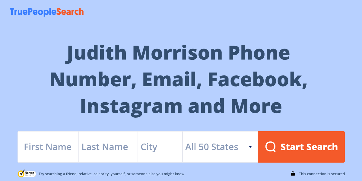 Judith Morrison: Number, Email, Facebook, Instagram and More