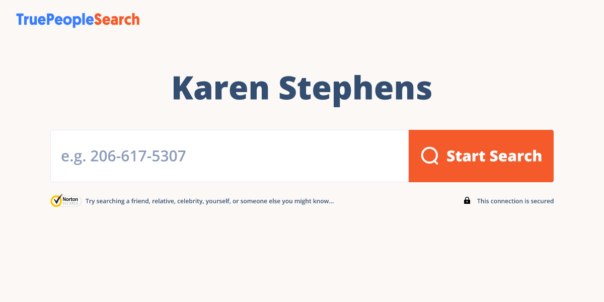 Karen Stephens Phone Number, Address, Email & More - TruePeopleSearch.net