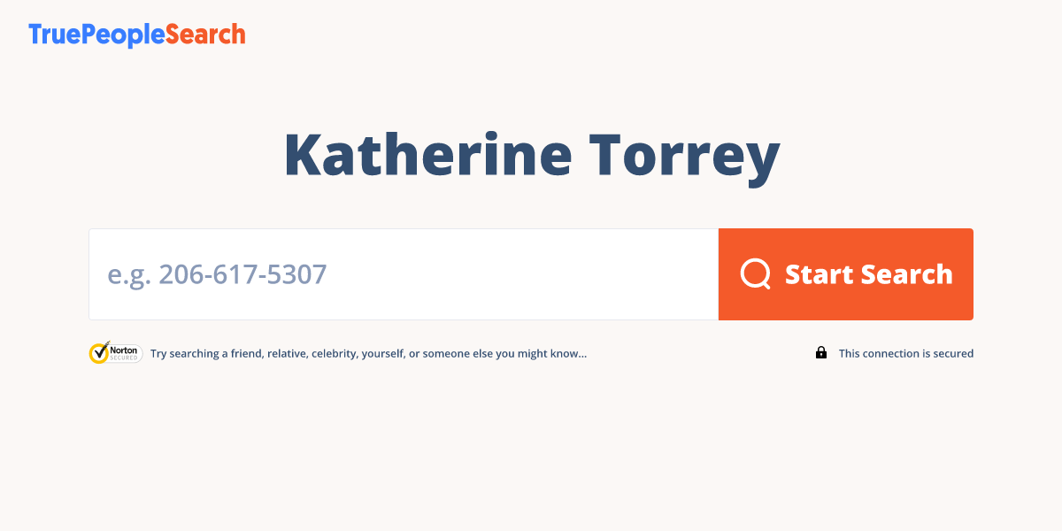 Katherine Torrey Phone Number, Address, Email & More - TruePeopleSearch.net