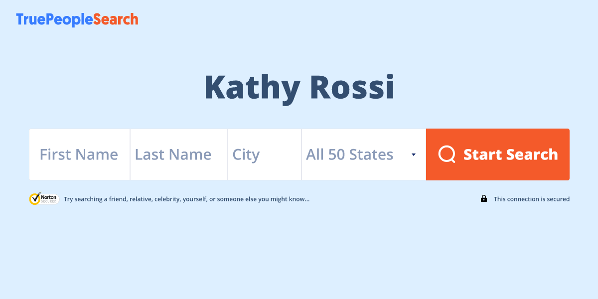 Kathy Rossi Phone Number, Address, Email & More - TruePeopleSearch.net