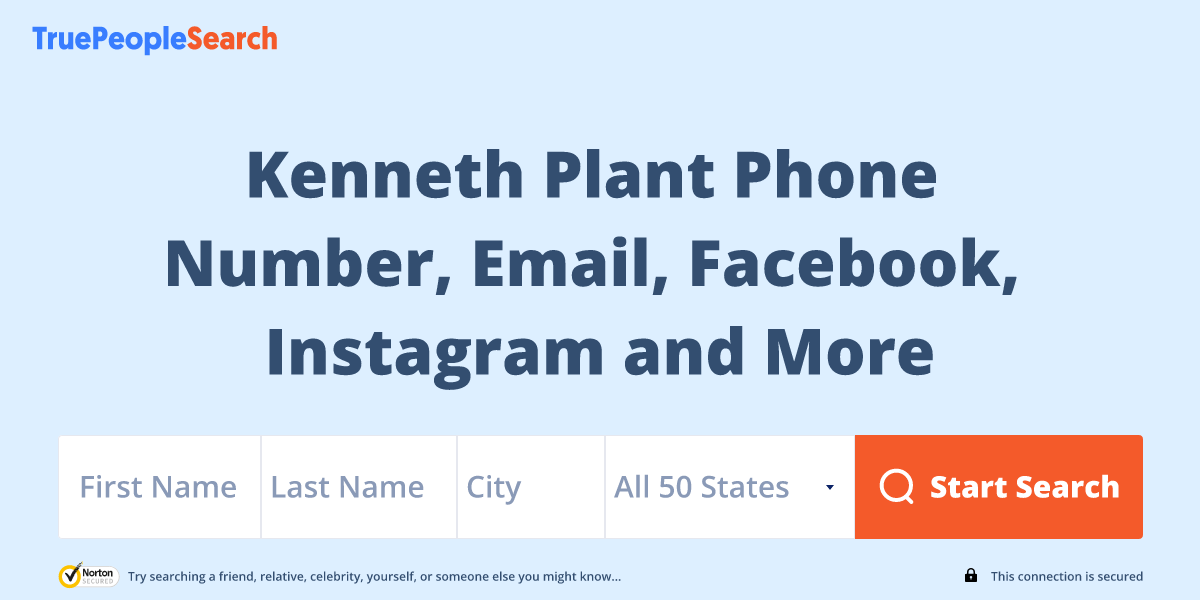 Kenneth Plant: Number, Email, Facebook, Instagram and More