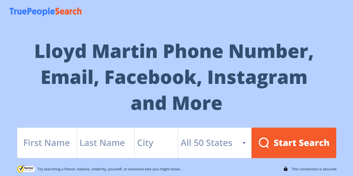 Lloyd Martin: Number, Email, Facebook, Instagram and More