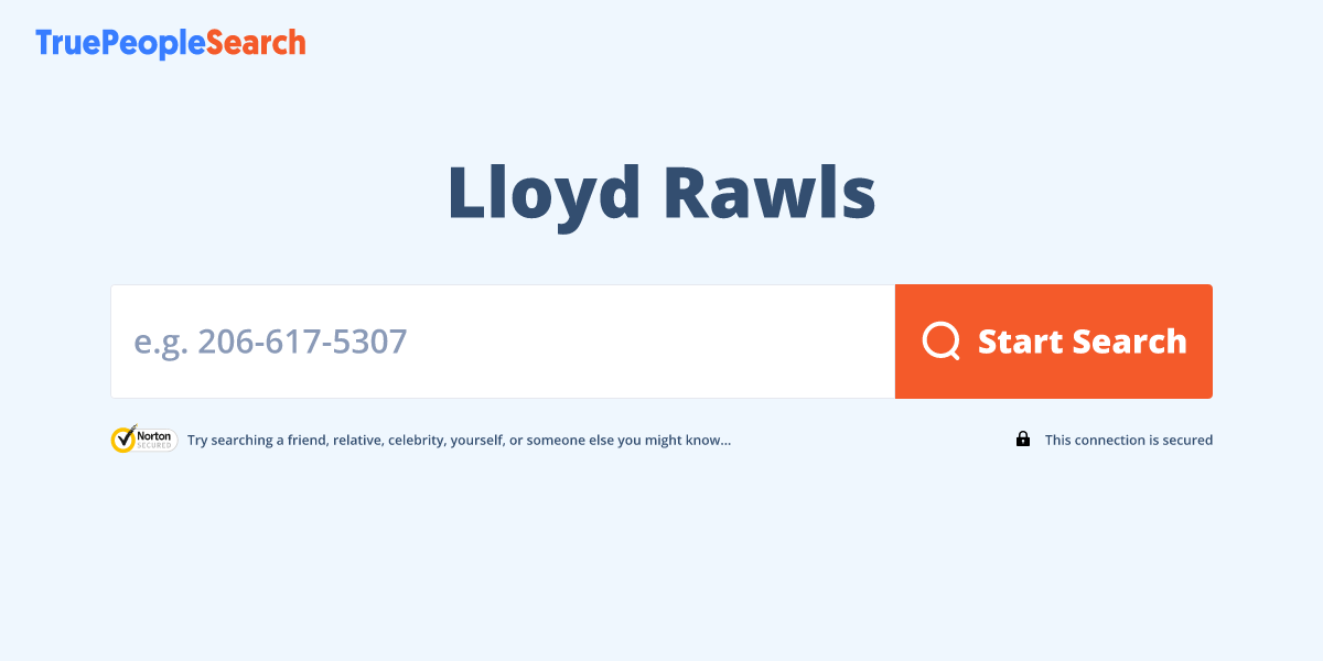 Lloyd Rawls Phone Number, Address, Email & More - TruePeopleSearch.net