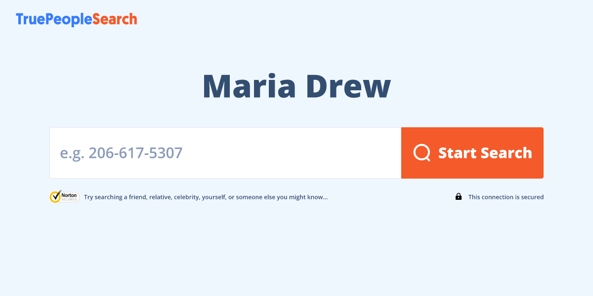 Maria Drew Phone Number, Address, Email & More - TruePeopleSearch.net