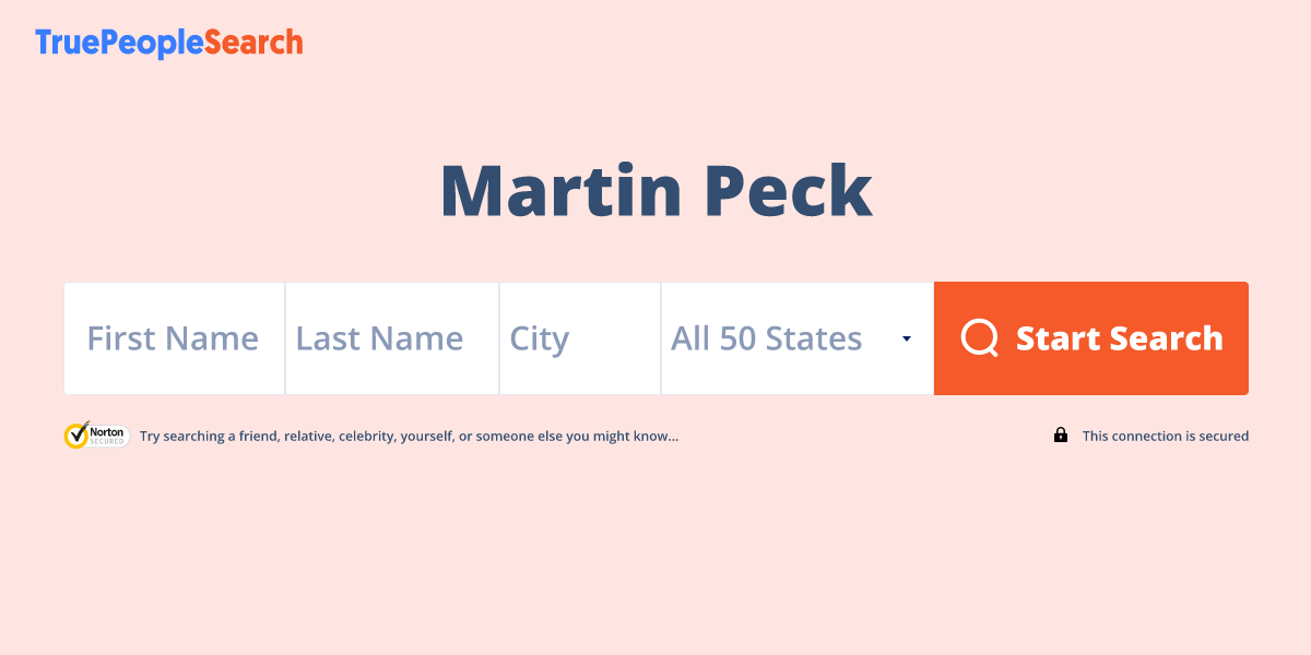 Martin Peck Phone Number, Address, Email & More - TruePeopleSearch.net