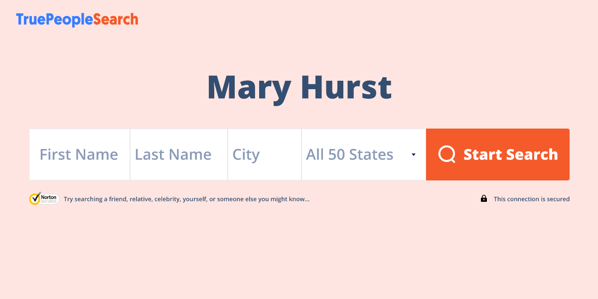 Mary Hurst Phone Number, Address, Email & More - TruePeopleSearch.net