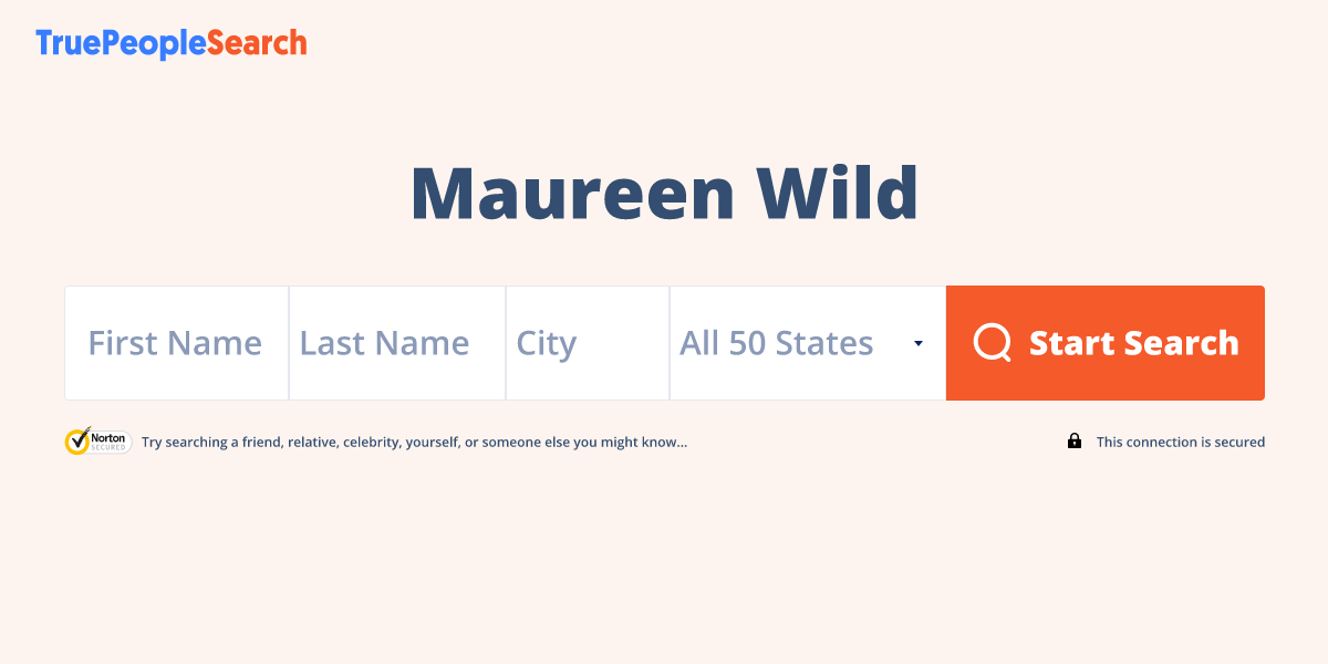 Maureen Wild Phone Number, Address, Email & More - TruePeopleSearch.net