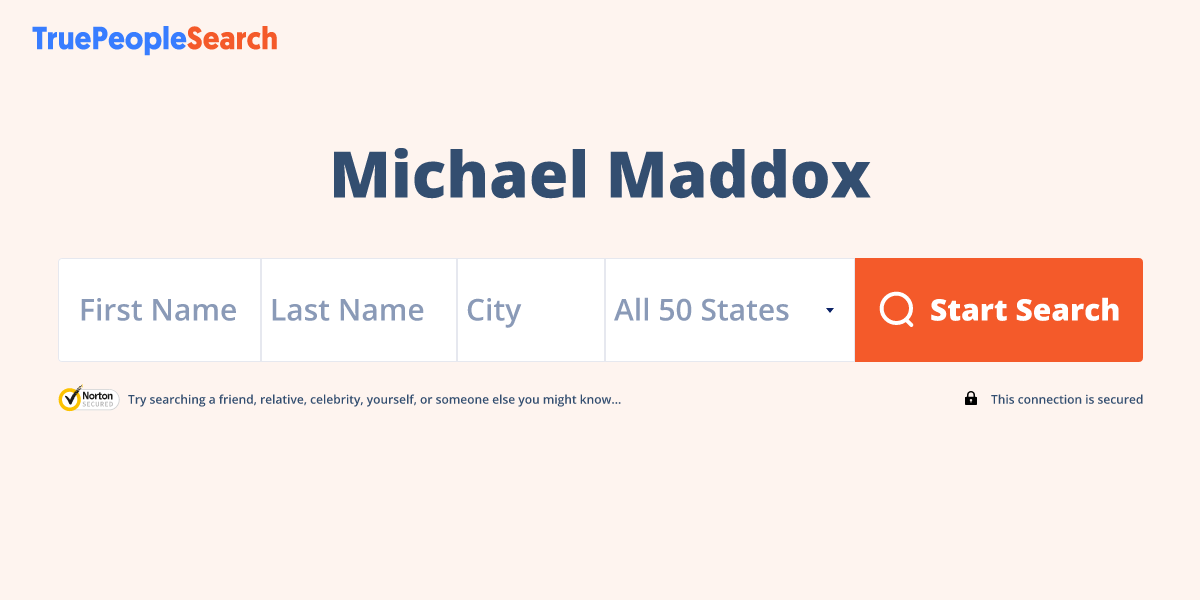 Michael Maddox Phone Number, Address, Email & More - TruePeopleSearch.net
