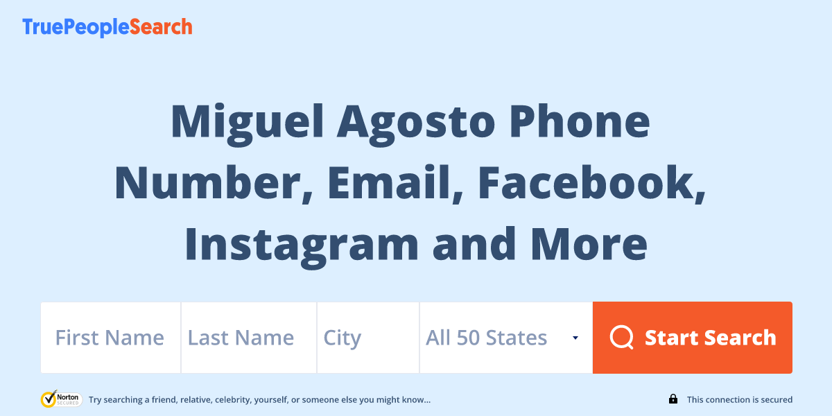 Miguel Agosto: Number, Email, Facebook, Instagram and More