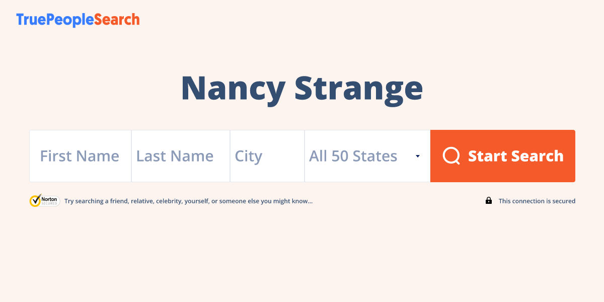 Nancy Strange: Number, Email, Facebook, Instagram and More